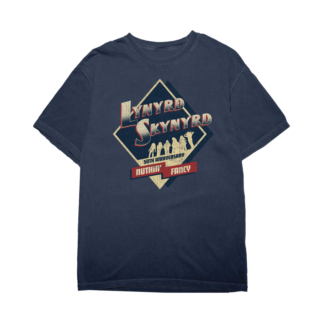 Nuthin Navy Tee – Lynyrd Skynyrd Store
